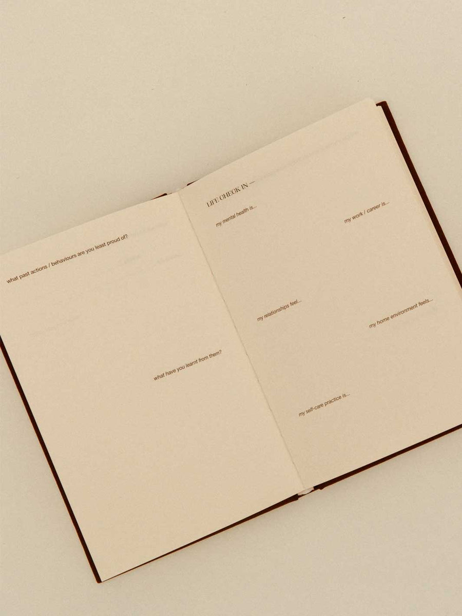 Words of Introspection Journal Cream – Meadow Store Australia